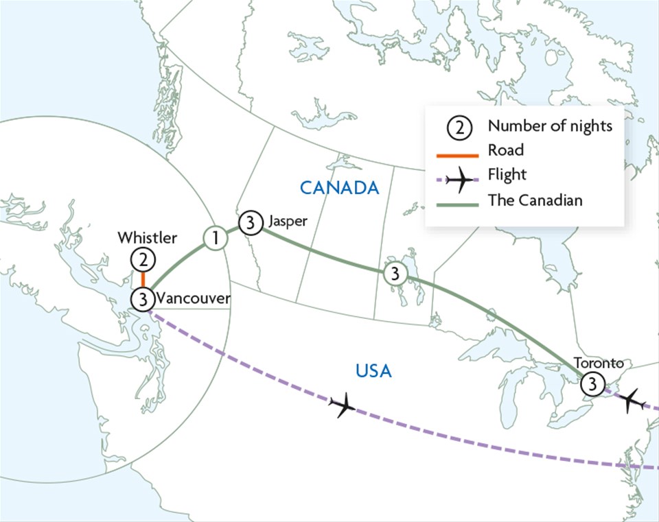 Trans Canada Rail Adventure | Trailfinders